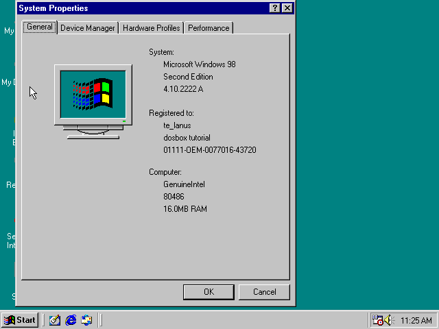 (Guide) How to Install Win98se with 3dfx driver in Dosbox \ VOGONS